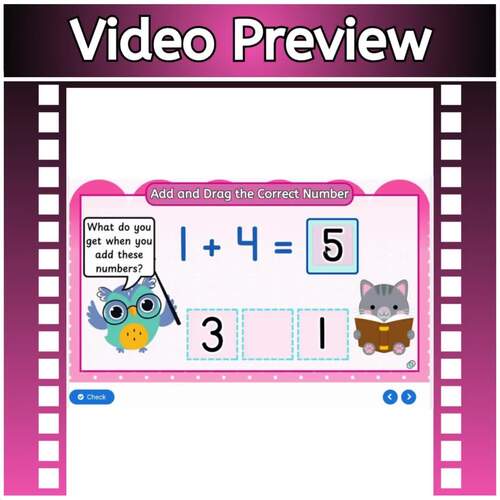 Add and Pick: Single Digit Addition Without Regrouping Digital Resources