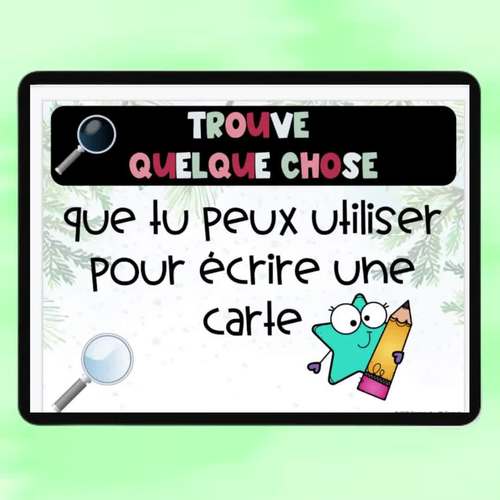 French Christmas Scavenger Hunt by Sprinkle it with French | TPT