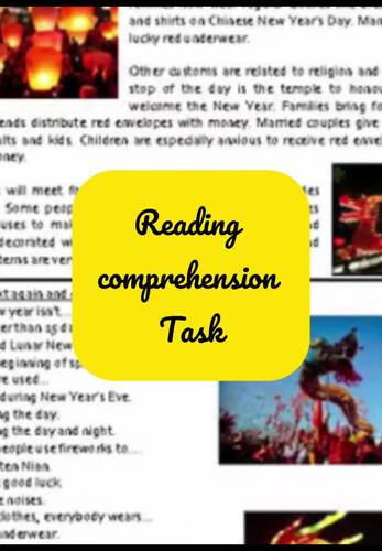 Chinese Culture Lesson – Reading, Vocab & Writing Activities (A1–A2 ESL ...