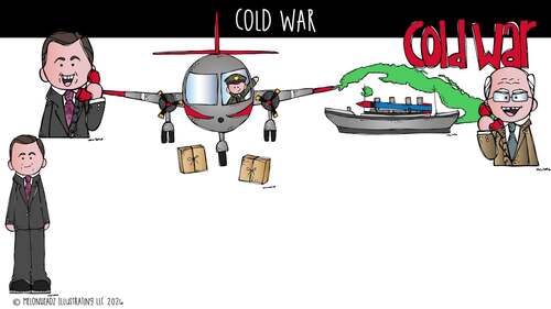 Cold War clip art, historical figure, plane COMBO PACK by Melonheadz ...