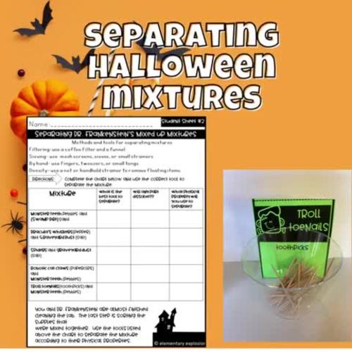 Halloween Science Lab | Spooky Science Experiment | 5th grade | TPT