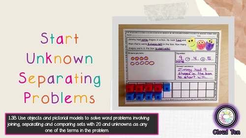 Start unknown separating word problems by Cloud Ten | TPT