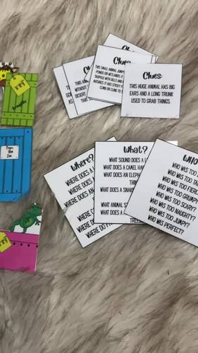 Dear Zoo | Book Companion by Miss Chloe Speechie | TPT