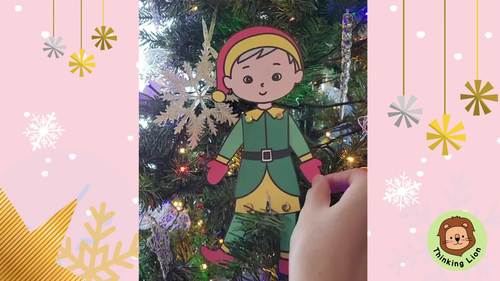 Christmas Elves Ornament Craft | Elf Templates and Design Ideas | Multi ...