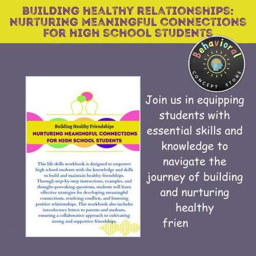 Building Healthy Friendships: Nurturing Meaningful Connections for High ...