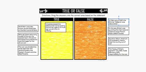 World War I DIGITAL Interactive Notebook | Choice Board by Think Tank