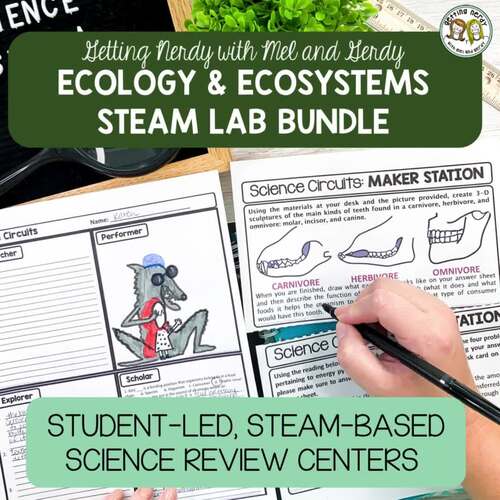 Ecology | Ecosystems STEM STEAM Student-Led Science Centers & Lab Stations
