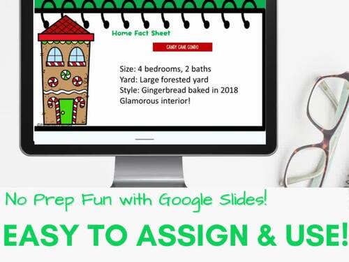 Digital & Print Gingerbread Christmas Mystery Third Grade Math Escape ...