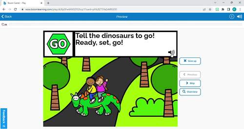 Go, Dinosaurs! Interactive Speech and Language Activity | TPT
