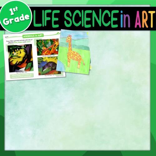 SCIENCE in ART Bilingual Bundle: Elementary Art Curriculum – 1st Grade ...