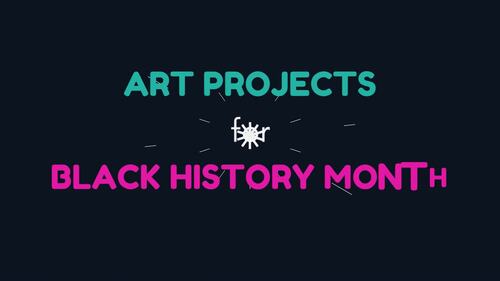 Black History Art Projects Bundle by Down in the Art Room | TPT