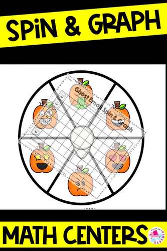 Graphing Math Center Halloween | Kindergarten First Grade Graphing ...