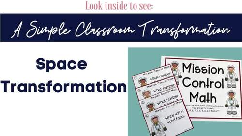 2nd Grade Addition and Subtraction Activity in a Space Classroom ...