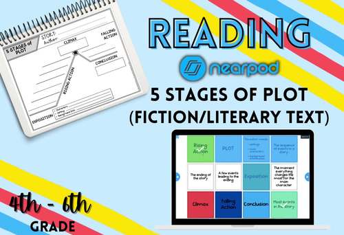 5 Stages of Plot for Nearpod in Google Slides by Braided Maven | TPT