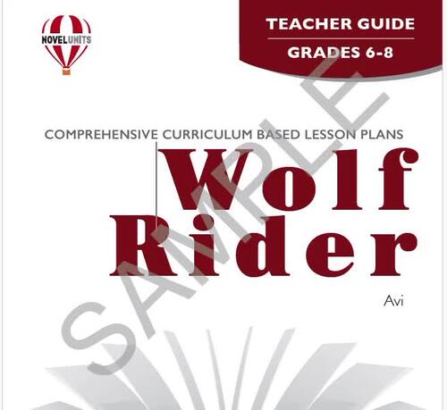 Wolf RiderNovel Units® Teacher Guide Novel Study | TPT