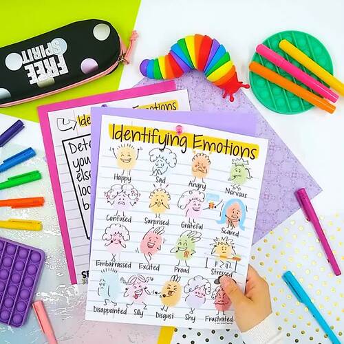 SEL in a Snap: Identifying Emotions Mini-Workbook & Lesson | TPT