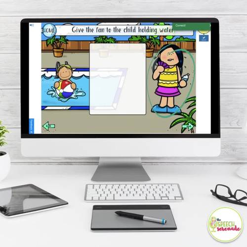 Summer Following Directions & Basic Concepts Boom Cards™ | TPT