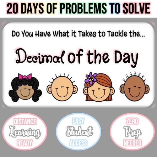 Decimal of the Day Video preview by CeeZee's Classroom | TPT