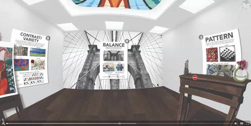 Principles of Design Escape Room- Visual Art Digital Escape Room