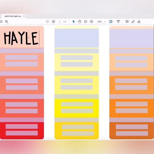 Editable Student Login and Password Cards – Colorful and Organized ...