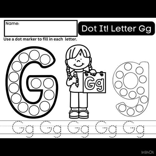 Alphabet Letters A-Z No Prep Activity Worksheets for PreK and Kindergarten