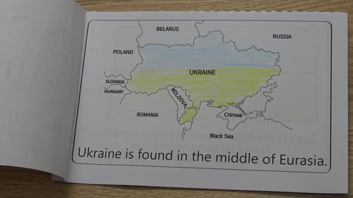 My little book about Ukraine. by 3 Language Room | TpT
