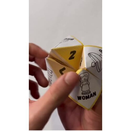 Parable of the Lost Coin, Bible Cootie Catcher, Sunday School Craft