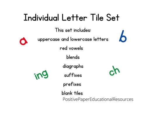 UPPERCASE AND LOWERCASE PRINTABLE ALPHABET LETTER TILE CARDS | TPT