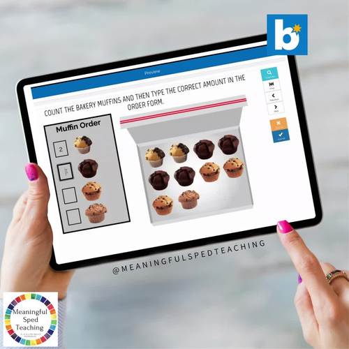 Vocational Life Skills Math Counting Fill the Order Inventory | TPT