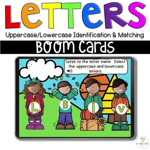 Uppercase & Lowercase Letter Identification Digital Activities Distance ...