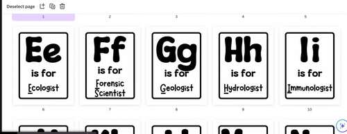 STEM Careers Alphabet Coloring Pages by 3D Tech Teacher | TPT