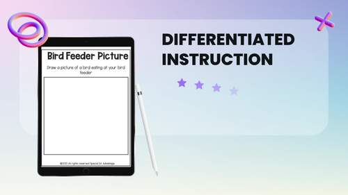 DIY Bird Feeder Science Project for Special Education and ESL Students