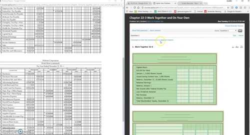Accounting 9E- 22.3 Work Together by Crazy About Accounting | TpT