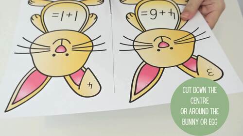 Easter Write the Room Activity - CVC, Letters, Numbers, Addition ...