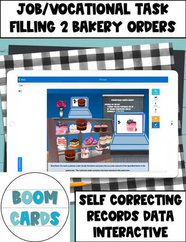 Vocational Task Completing 2 Single Item in Multiple Quantity Orders ...