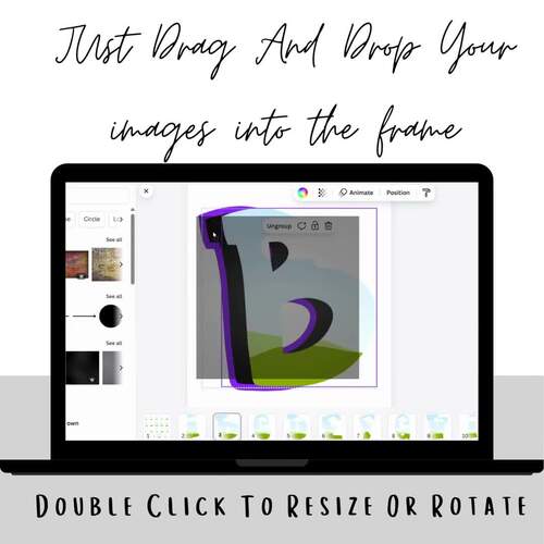 Customizable Graffiti Alphabet Letters, Editable Urban Style Letters