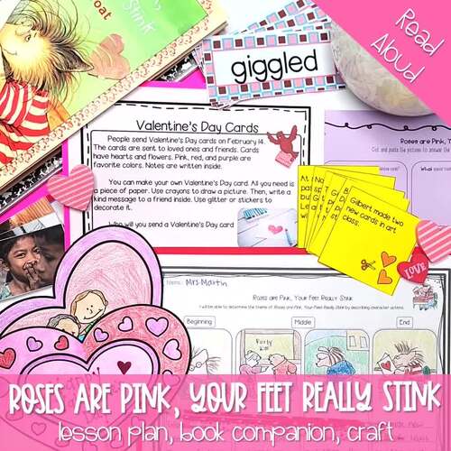 Roses are Pink, Your Feet Really Stink Lesson Plan, Book Companion, and ...