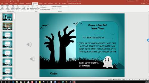 3rd Grade Math Halloween Game Show for NWEA MAP and Common Core by MyPaths