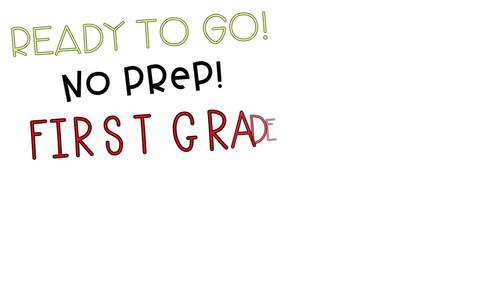 First Grade Emergency Sub Plans September Apples | NO PREP Sub Plans ...