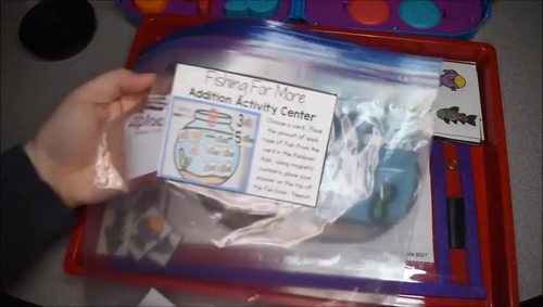 Addition to 10 Center {Fishing for More} by Fun Hands-on Learning