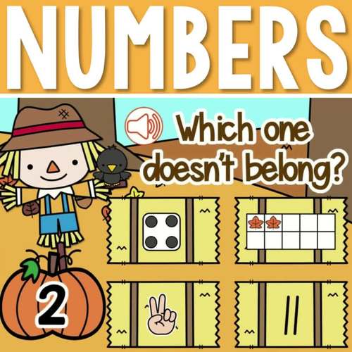 Boom Cards™ Fall Numbers 1-20 by et cetera Primary Goods | TPT