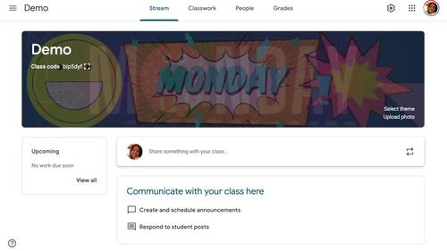 ANIMATED Google Classroom™ Banners Headers | DAYS OF THE WEEK | SET 1