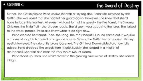 Small Group Reading Lessons and Activities : Fiction Set 6 by Jennifer ...