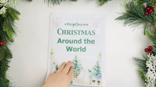 2nd Grade Christmas Around the World Nonfiction Text RI.2.1 Ask Answer ...