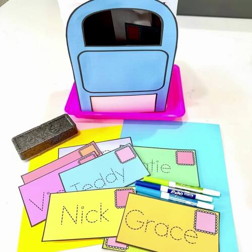 All About Me Math and Literacy Centers for Preschool | Hands-on Learning