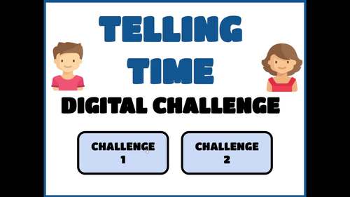 Telling Time Interactive Slides for Google Classroom™ 2.MD.C.7 Distance ...