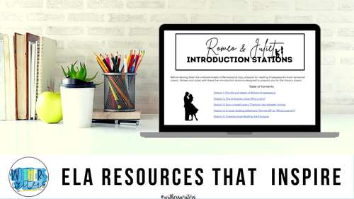 Romeo & Juliet - Introduction Stations - 9th ELA - Lesson Plans ...
