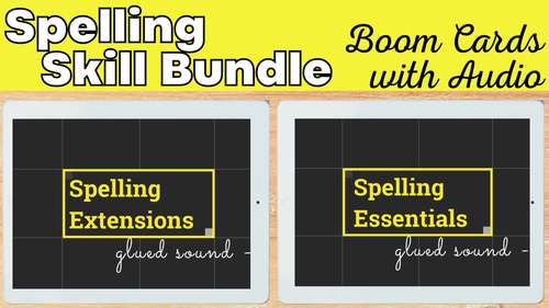 NK Glued or Welded Sound Game & Orton Gillingham Spelling Skills BOOM Cards