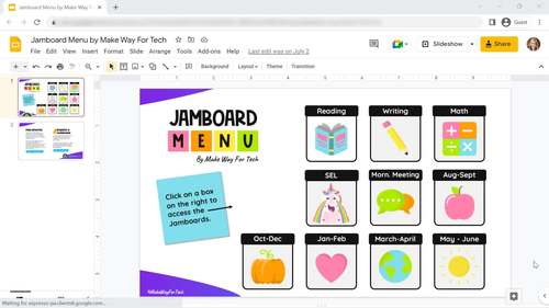 Jamboard Math Templates | Hanukkah Template | December Morning Meeting ...
