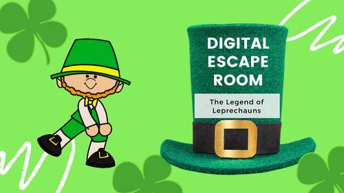 St Patricks Day Digital Escape Room Leprechaun by Jen Kimbrell - Tech ...